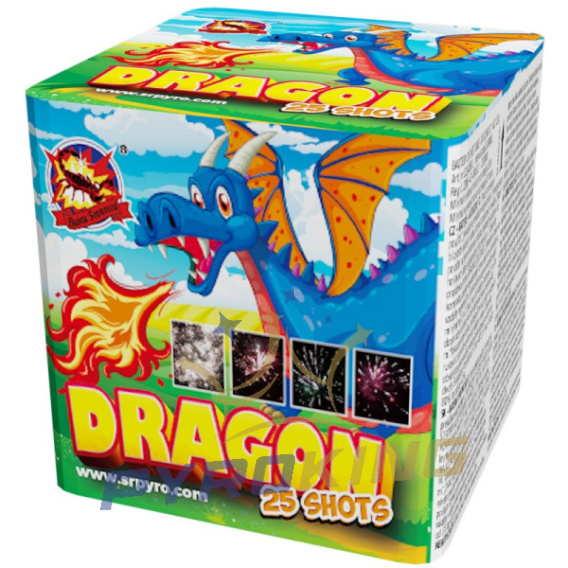 2518MIX Dragon 25shots 18mm - SRPYRO - PyroKing